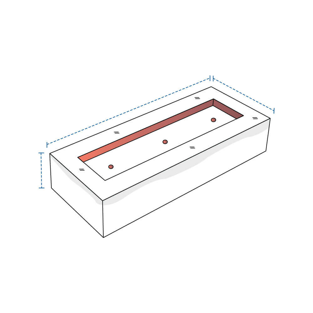 Buy Custom Rectangular Fire Pit Covers Design 4 And Get 20 Off 7495